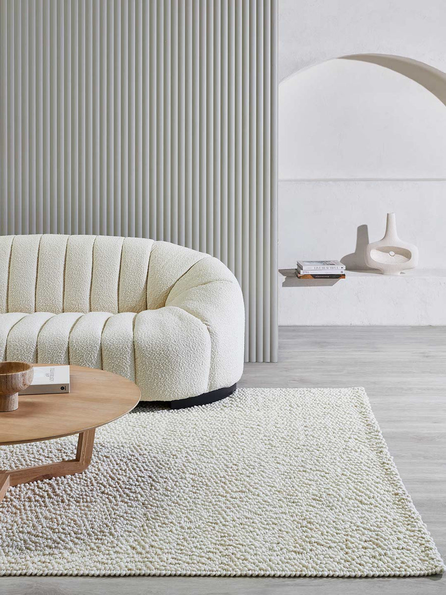 Boucle Floor Rug – Urban Rhythm